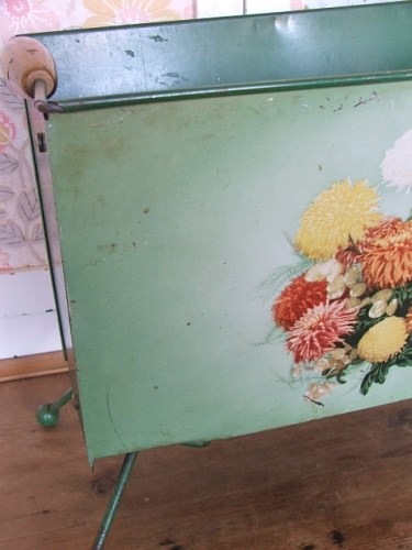 Vintage Worcesterware Floral Magazine Rack