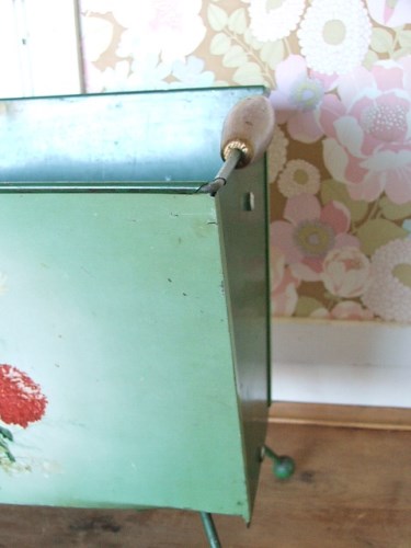 Vintage Worcesterware Floral Magazine Rack